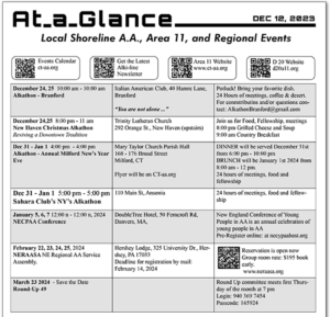 Connecticut Events - District 19 Area 11